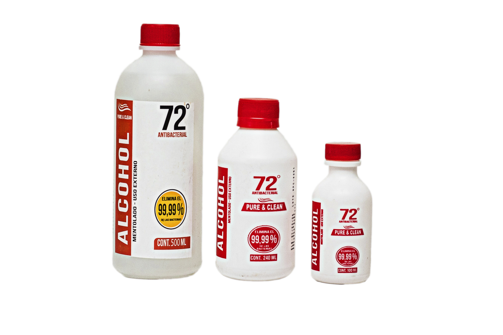 Alcohol Pure & Clean – Cosméticos Gypsi